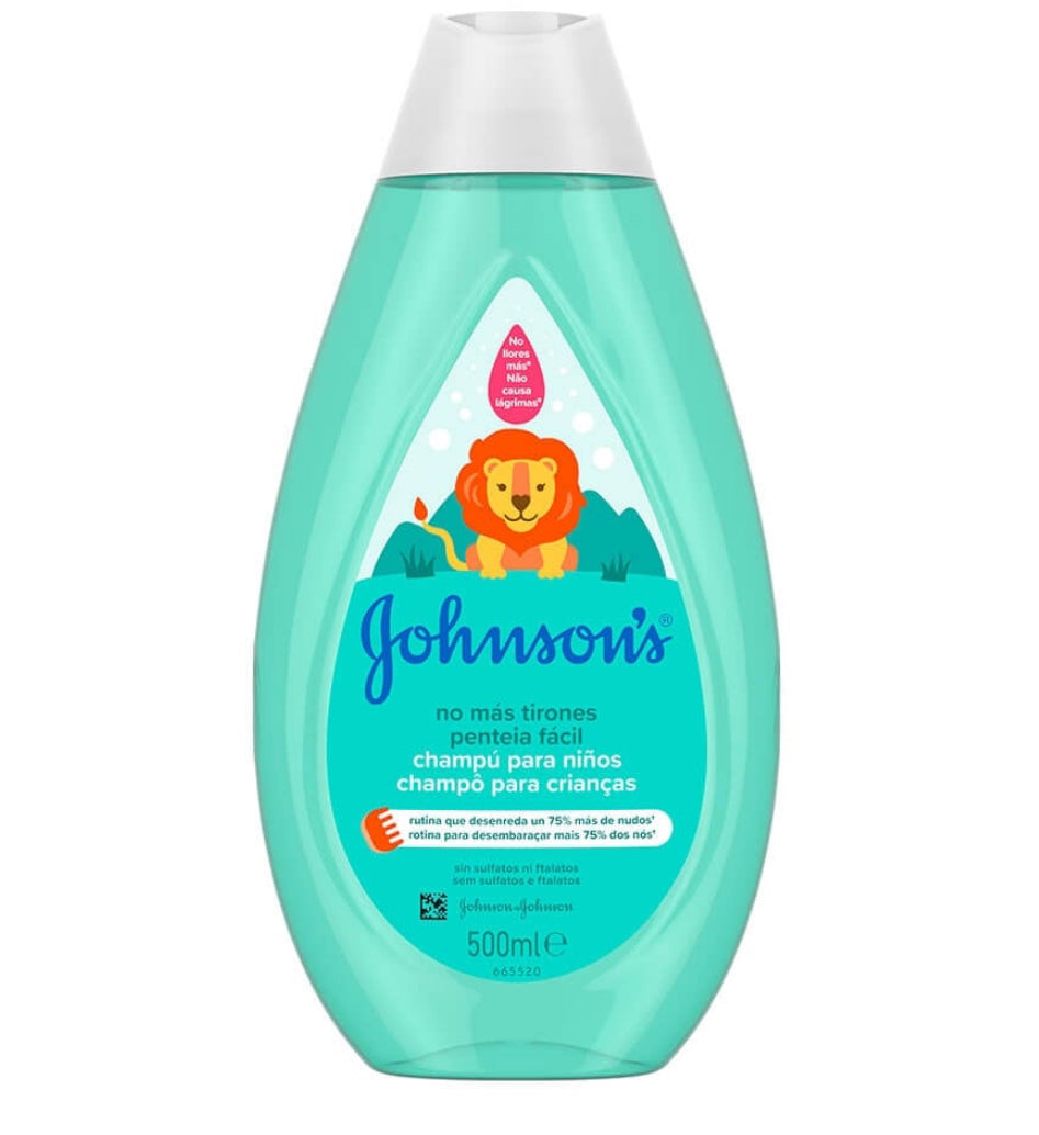 JOHNSON’S |Penteia Fácil Champô para Crianças 500ml Ref. 909563 – BEBE GIRO
